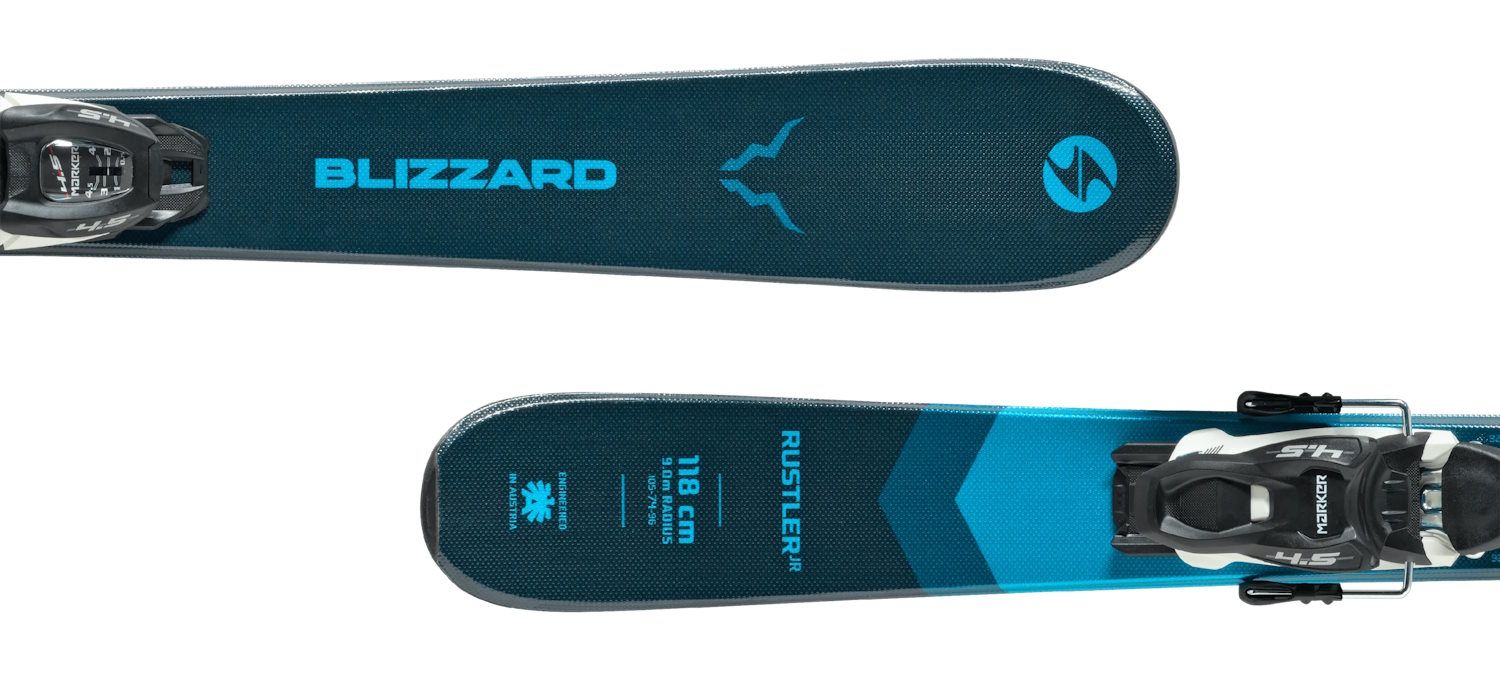 Blizzard Rustler Twin Jr 4.5 Skis + FDT Jr 4.5 WB Bindings - 2024 | MTN ...